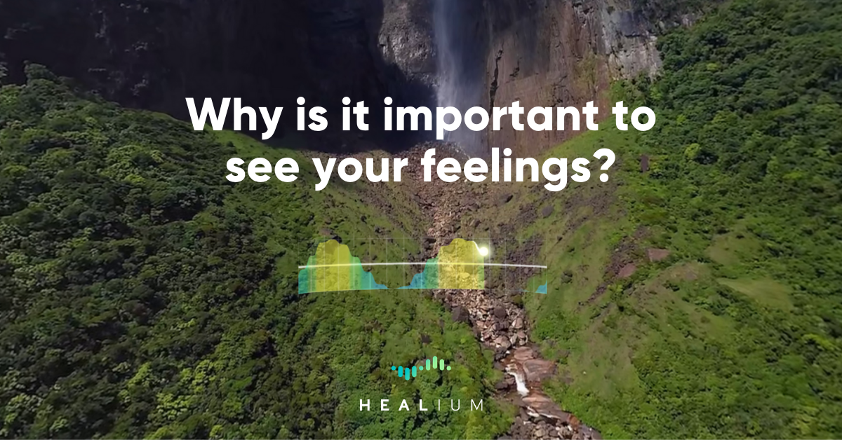 Why is it important to see your feelings?